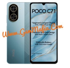 Poco C71 Flash File (Stock ROM)